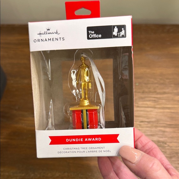 Hallmark | Holiday | Hallmark Ornaments 22 The Office Dundie Award ...